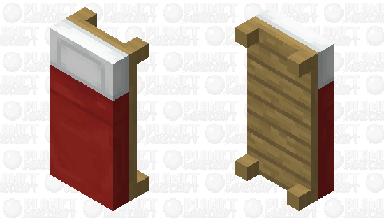 red bed for my texture pack Minecraft Mob Skin
