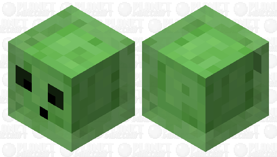 Old Alpha Slime (New Default)(Updated) Minecraft Mob Skin