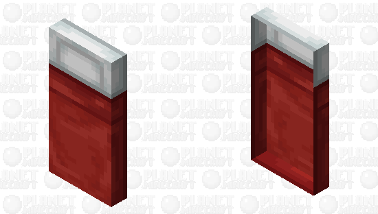 Floating bed Minecraft Mob Skin