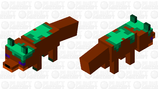 Nether Fox Minecraft Mob Skin