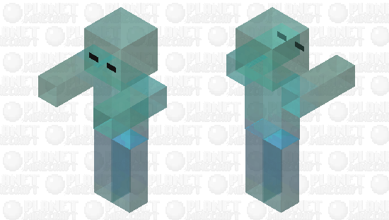 ghost zombie Minecraft Mob Skin