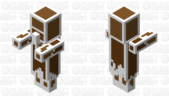 gingerbread zombie villager Minecraft Mob Skin