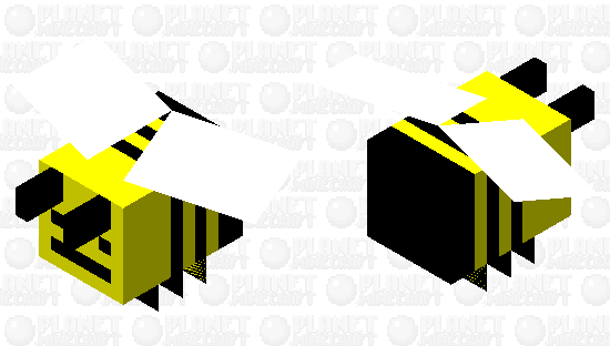 Comic Bees! Minecraft Mob Skin