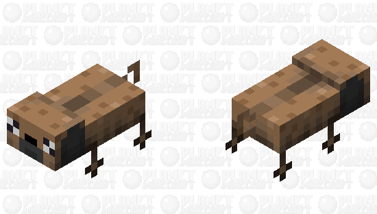 Pug Axolotl Minecraft Mob Skin