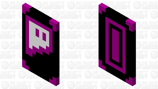 Twitch cape Minecraft Mob Skin