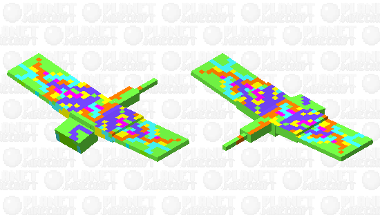 The easy to see phantom at night Minecraft Mob Skin