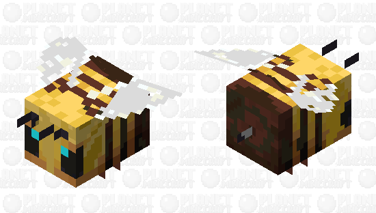 bee Minecraft Mob Skin