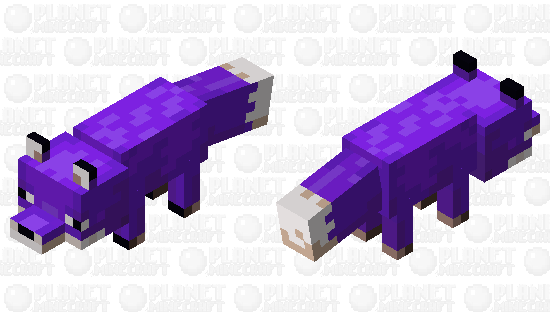 Ender Fox Minecraft Mob Skin