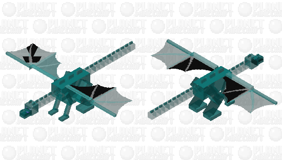 ghost ender dragon Minecraft Mob Skin