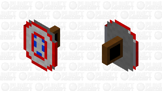 Captain America's Shield Minecraft Mob Skin