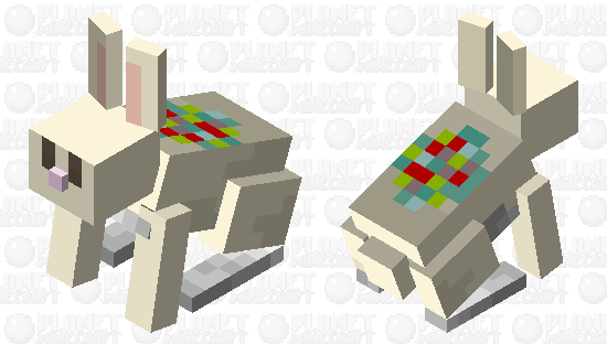 Easter bunny Minecraft Mob Skin