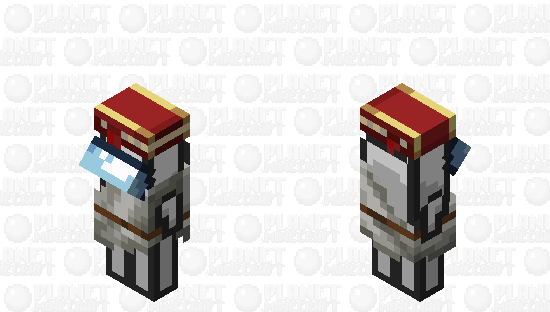 Among us / manikin / work:librarian / low resolution / remade Minecraft ...