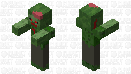 Call of duty Zombie Minecraft Mob Skin