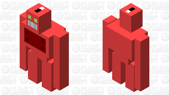 Roboty BFDI Minecraft Mob Skin
