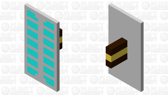 Iron-Diamond Shield Minecraft Mob Skin