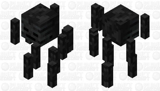 Minecraft texture pack - Whiter Skeleton Blaze Minecraft Mob Skin