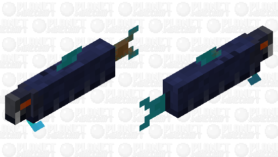 Toxic Sting-Eel Minecraft Mob Skin