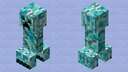 Blue Creeper Minecraft Mob Skin