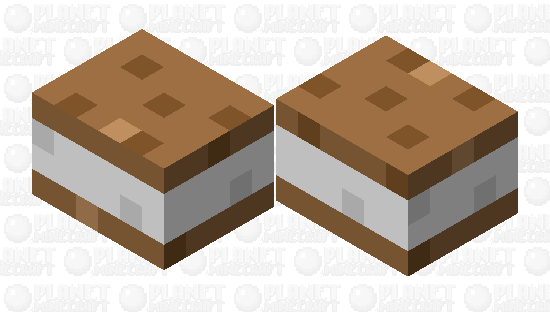 Ice cream sandwich Minecraft Mob Skin