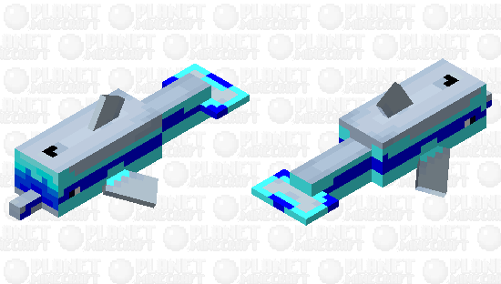 WARRIOR DOLPHIN!! Minecraft Mob Skin