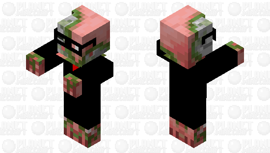 Agent pigman Minecraft Mob Skin