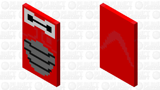 Baymax Con Traje De Super Héroes Minecraft Mob Skin