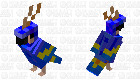 Wild Parrot Minecraft Mob Skin