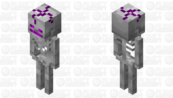 Ender skeleton Minecraft Mob Skin