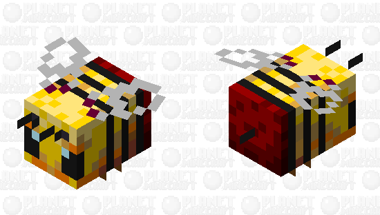 Remake Bee Minecraft Mob Skin