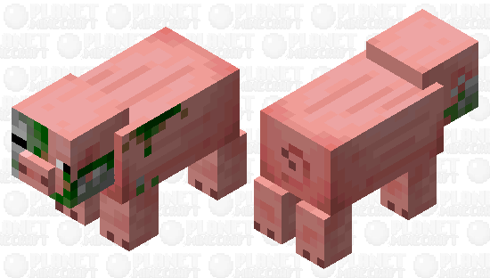PIGman Minecraft Mob Skin