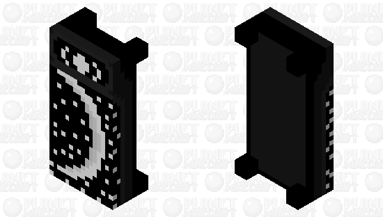 black latex moonlight bed Minecraft Mob Skin