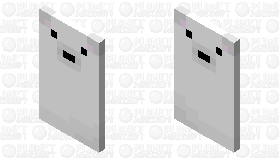Polar Bear Cap Minecraft Mob Skin