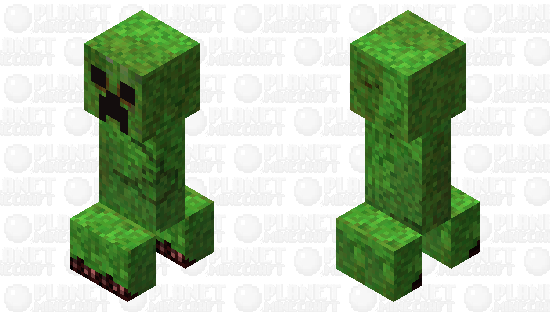 Creepy Creeper Fresh Animations Ver? Minecraft Mob Skin