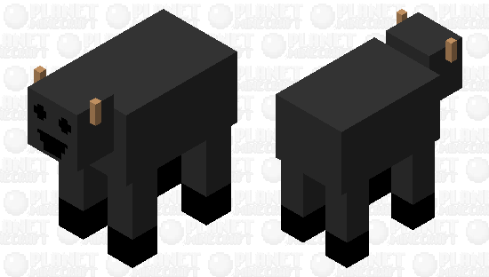 Bull Minecraft Mob Skin