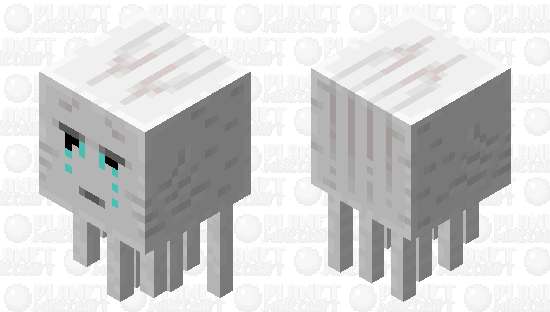 Crying Ghast -~- Minecraft Mob Skin
