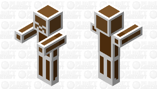 ginger bread zombie Minecraft Mob Skin