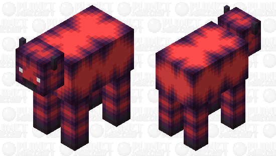 Nether Cow! Minecraft Mob Skin
