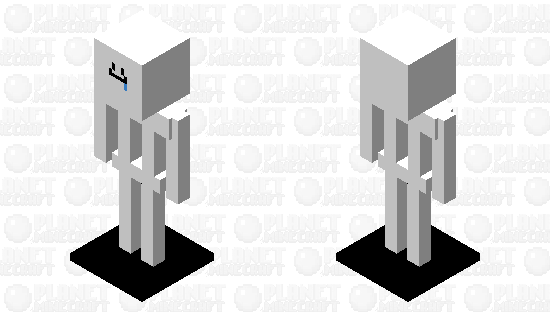 Put it on the derp skeleton Minecraft Mob Skin