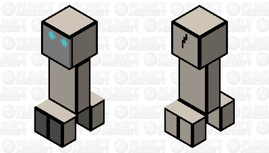 Robot Minecraft Mob Skin