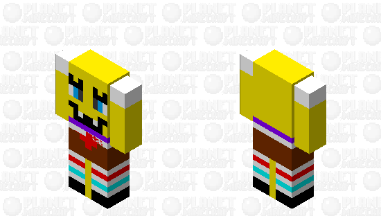 Spongetale Spongebob Minecraft Mob Skin