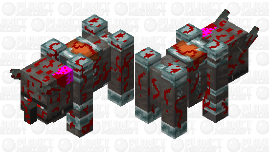Zombie Ravager Minecraft Mob Skin