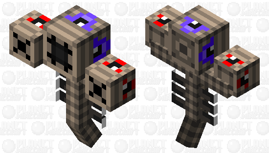 Parasite King Minecraft Mob Skin