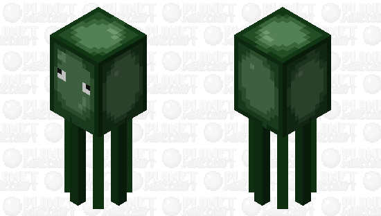 Green Squid Minecraft Mob Skin