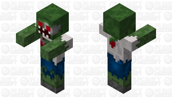 Zombie (Pixel Gun 3D) Minecraft Mob Skin