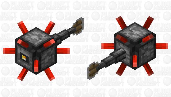 Redstone Guardian Minecraft Mob Skin
