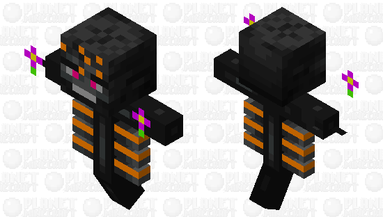 Girl Wither Minecraft Mob Skin
