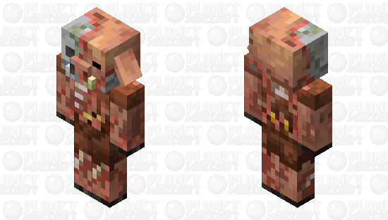 The Zombie Piglin Minecraft Mob Skin