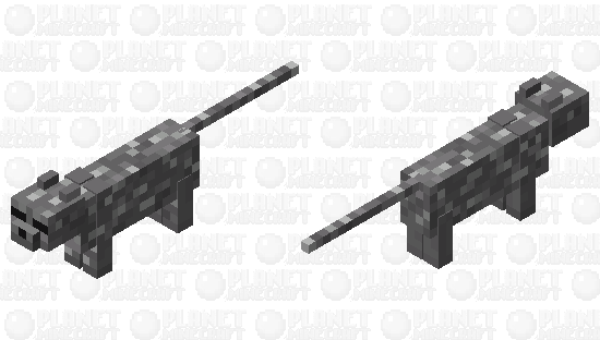 Shadow Walker ocelot based an minecraft dungeons item Minecraft Mob Skin