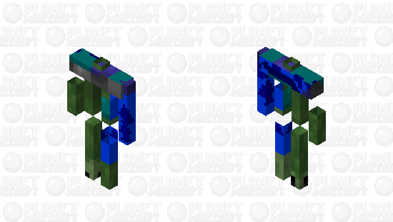 angry zombie Minecraft Mob Skin