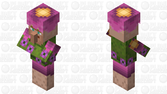 Lush Villager (Updated) Minecraft Mob Skin